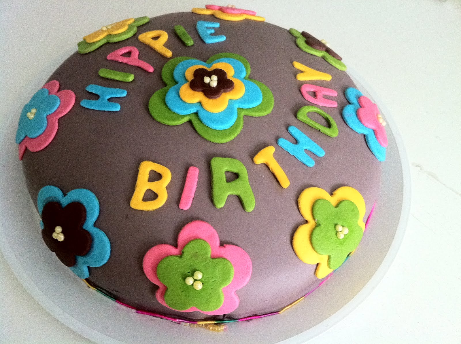 Caro&Carola: Hippie Birthday Cake