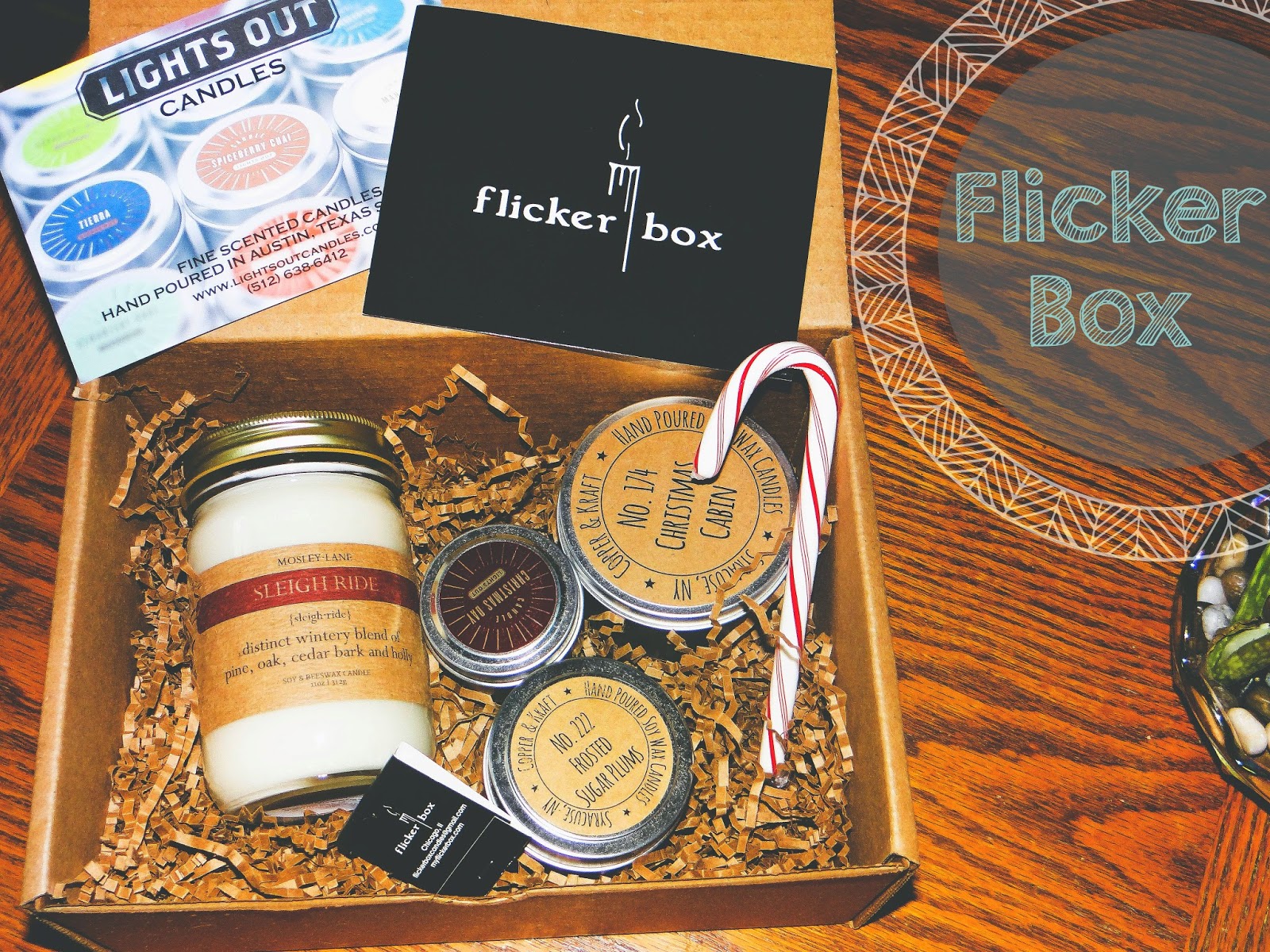 Flicker Box {The perfect box of artisanal candles} - Creative Little Carrie
