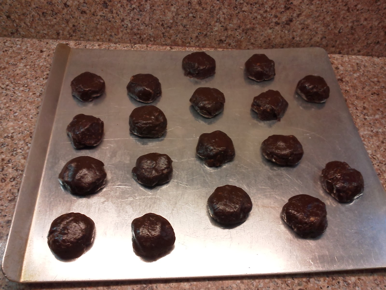 Pocono Pabulum for Mind & Body: Chocolate Almond Fudge Drops