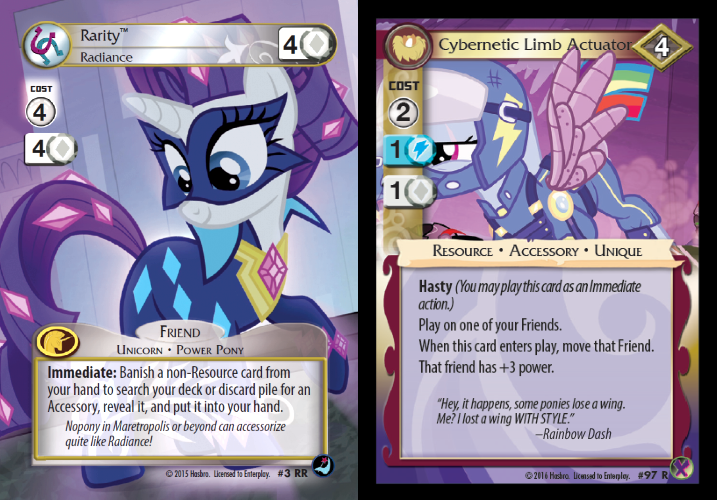 Equestria Daily - MLP Stuff!: My Little Pony CCG Chaos Rules for end of ...