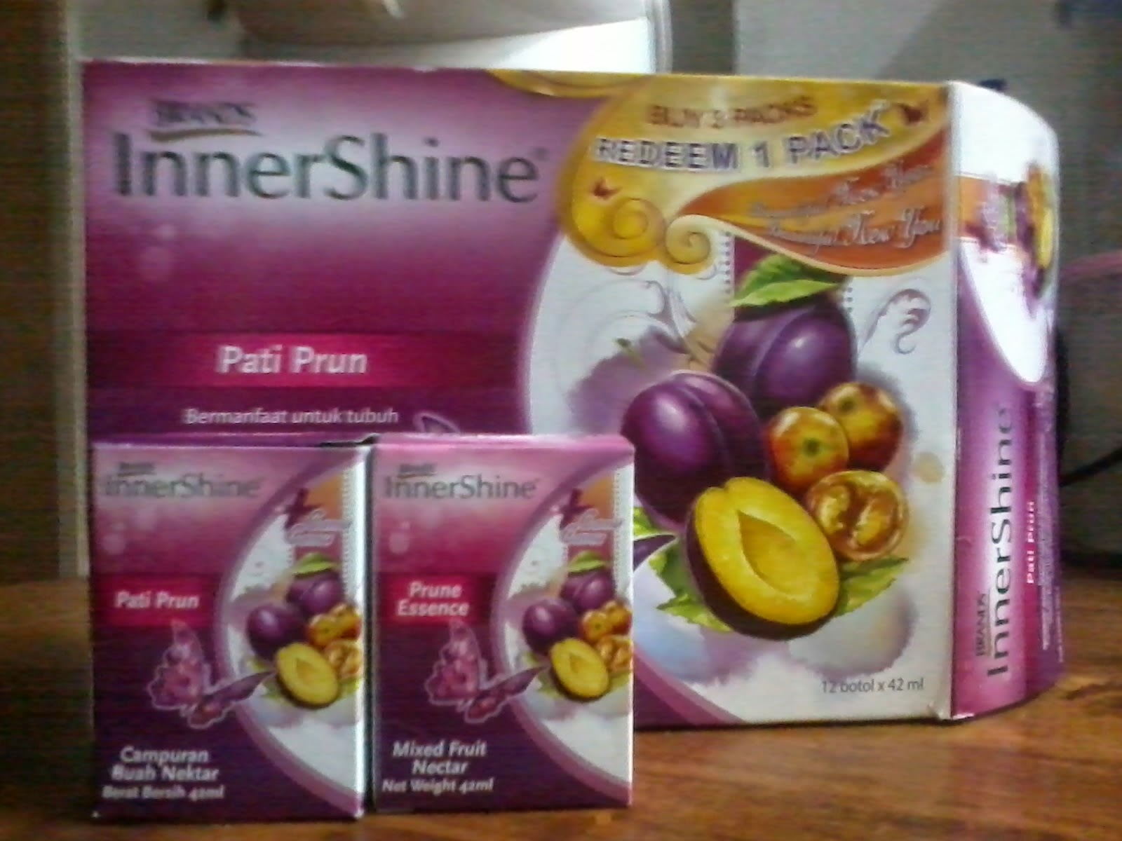 Me, Myself & I...: Brand Innershine Pati Prune dan Camu Camu