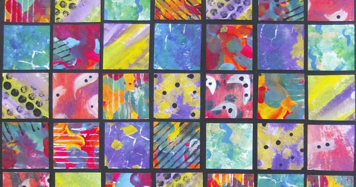 Blackfoot Art Center: Cool Colorful Cutout Collage!