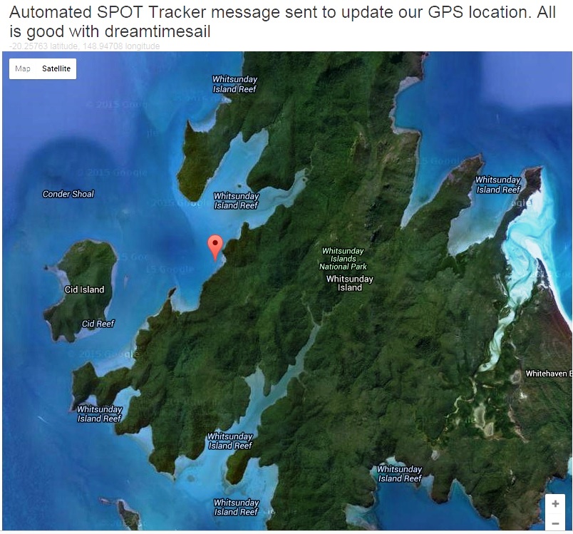 Dreamtime Sail: A few more days in Cid Harbour – Whitsunday Island