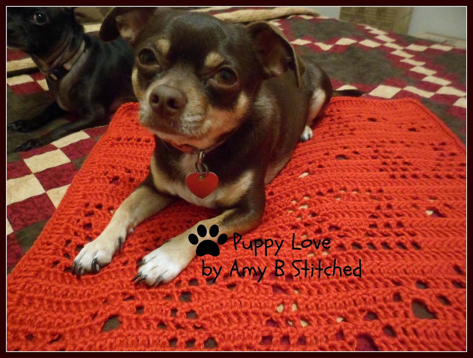 PUPPY LOVE Crochet Afghan Pattern - FREE