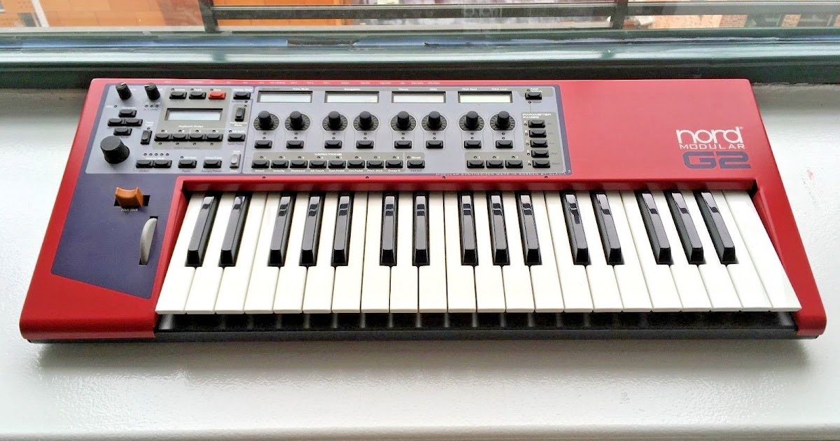 MATRIXSYNTH: Clavia Nord Modular G2 Keyboard Synthesizer