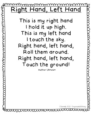 Right Hand, Left Hand - Crayons and Whimsy