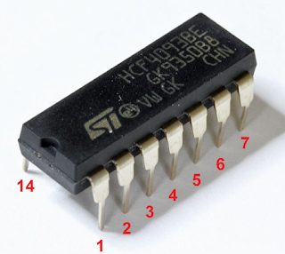 Oscilador RC com o 4093 - Eletrônica em Casa