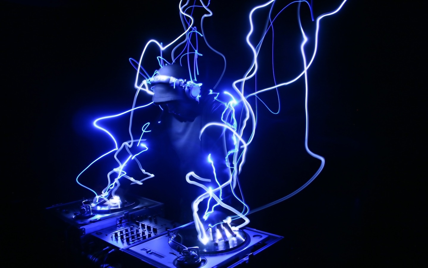 Extreme Dubstep DNB DJ Blue HD Wallpaper ~ The Wallpaper Database