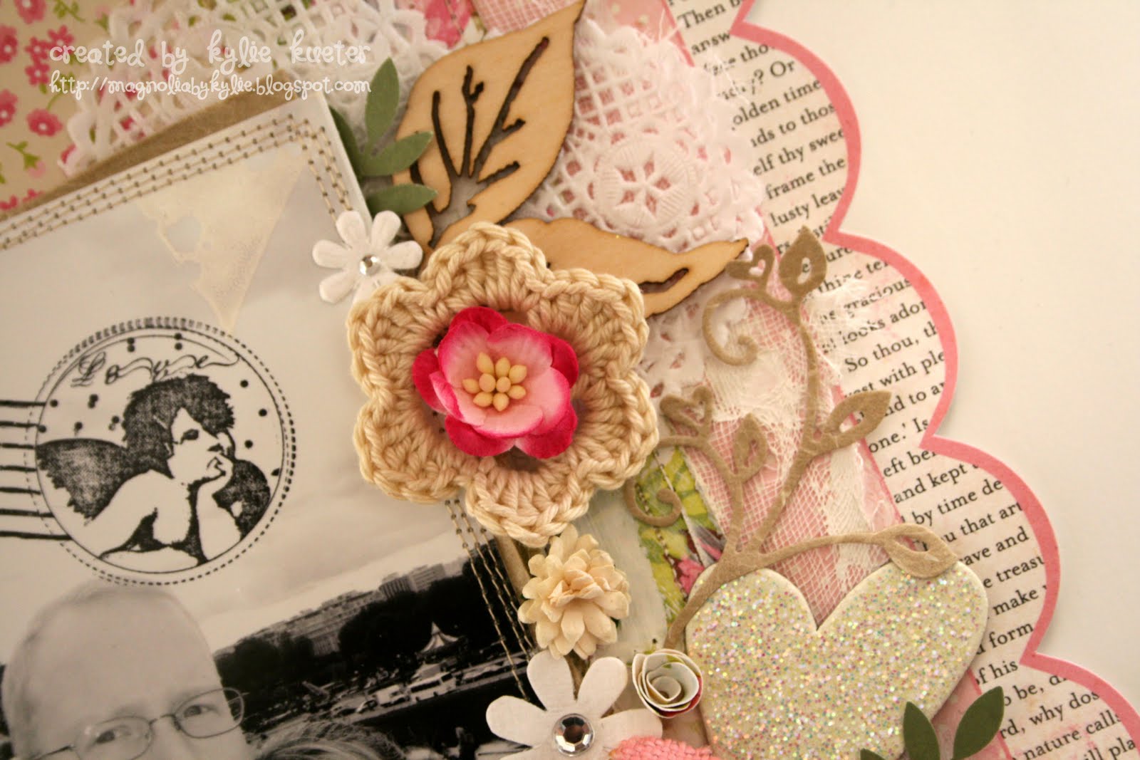 Kylie & Magnolia: A Magnolia scrap page