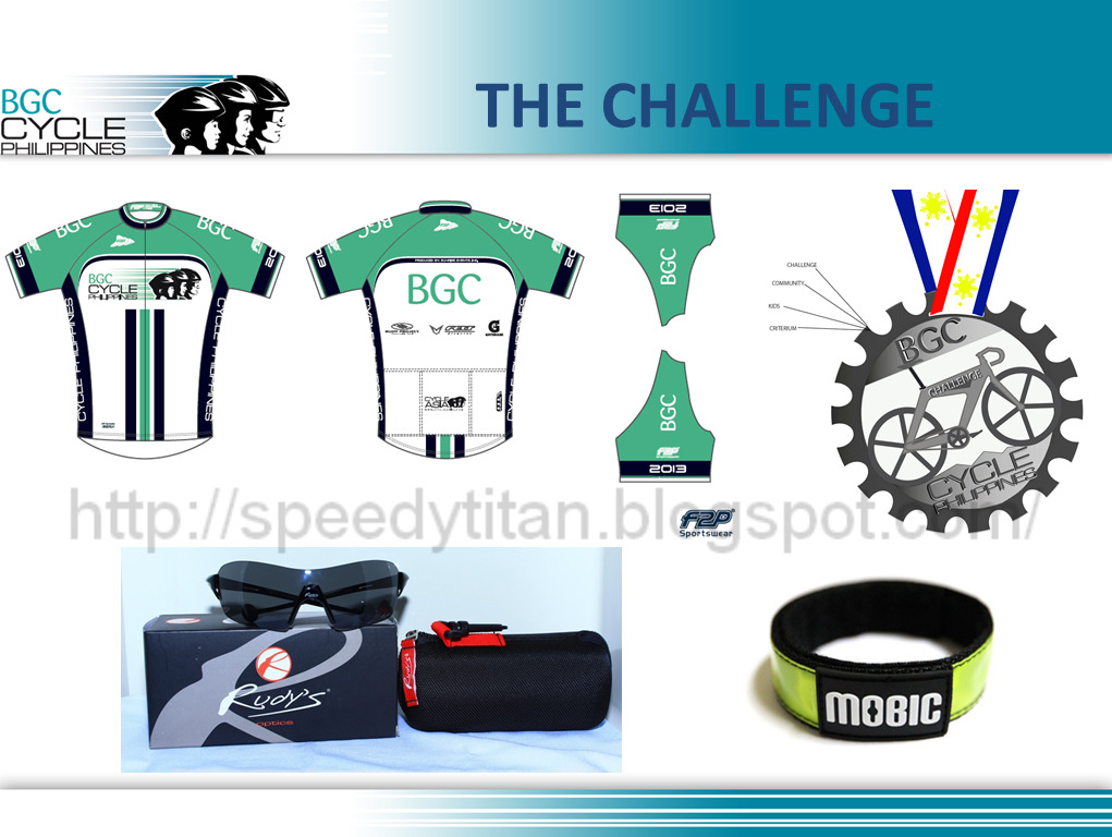Speedy Titan: BGC Cycle Philippines on November 15 to 17