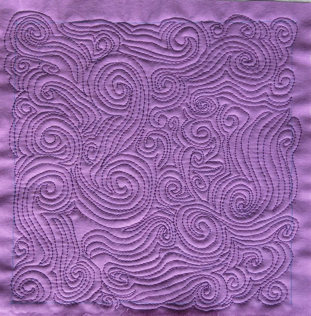 Quilting & Learning - What a Combo!: Free Motion Challenge Quilt Along ...