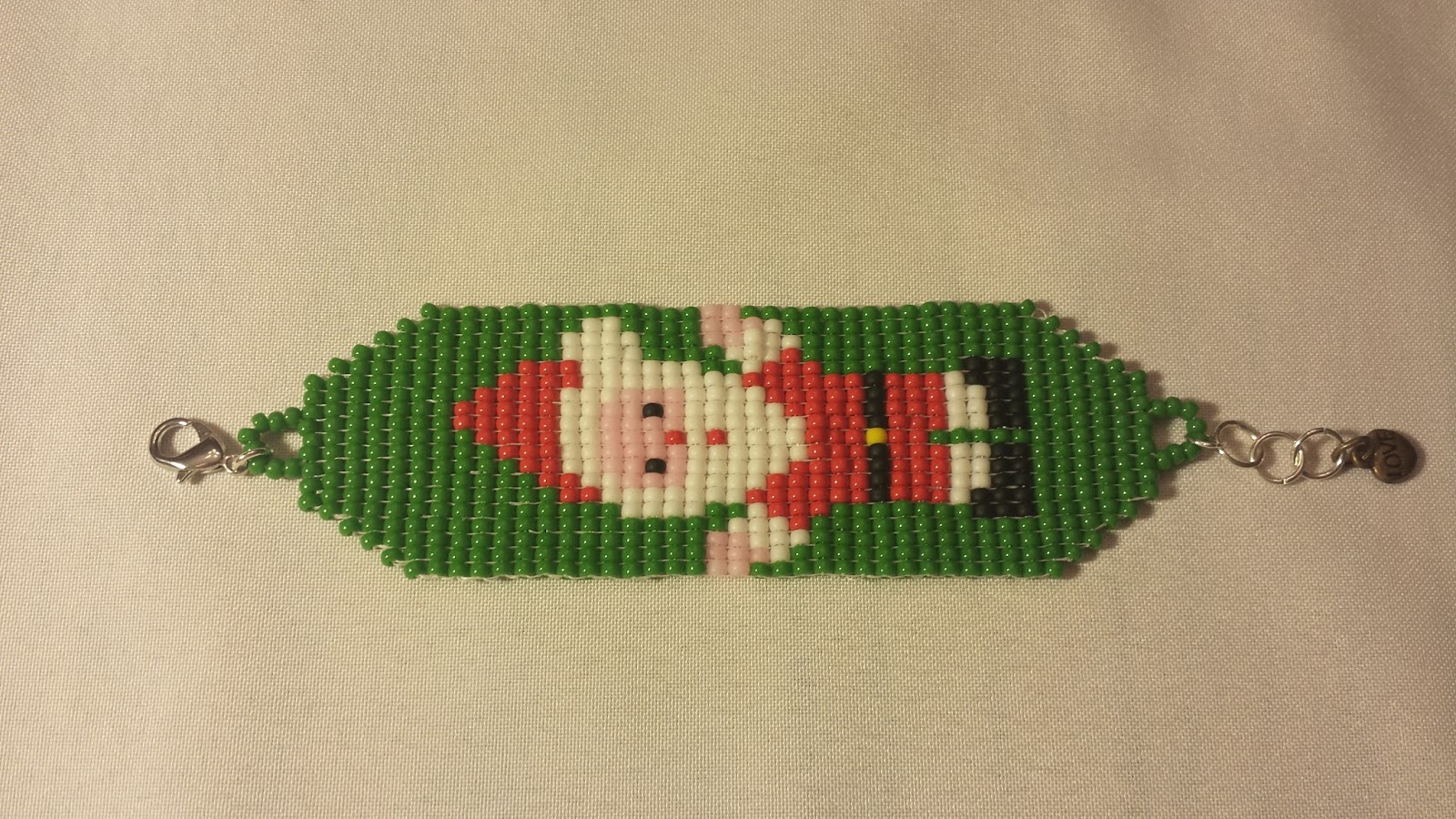 KB Knits & Crafts: Christmas Bead loom Weaving