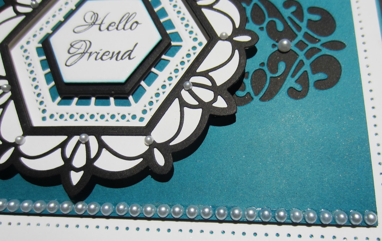 PartiCraft (Participate In Craft): Double Cut Accent Card