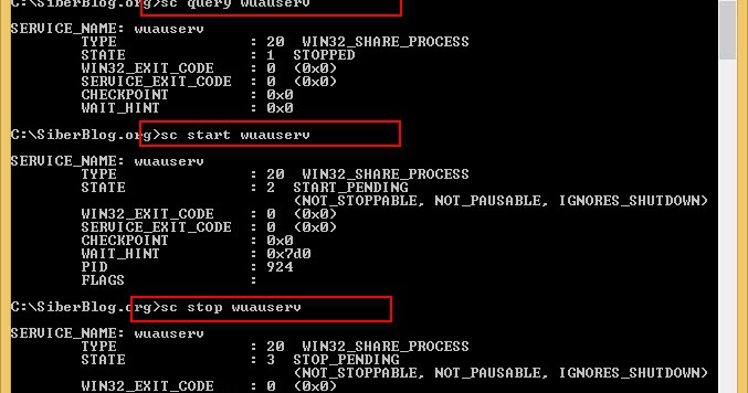 www.siberblog.org: Restart Windows Services – Batch Script
