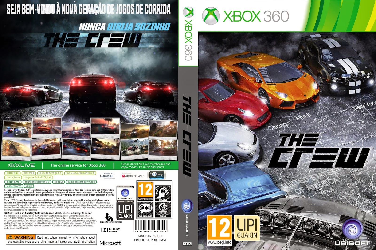 The Crew - Xbox 360 | Ultra Capas