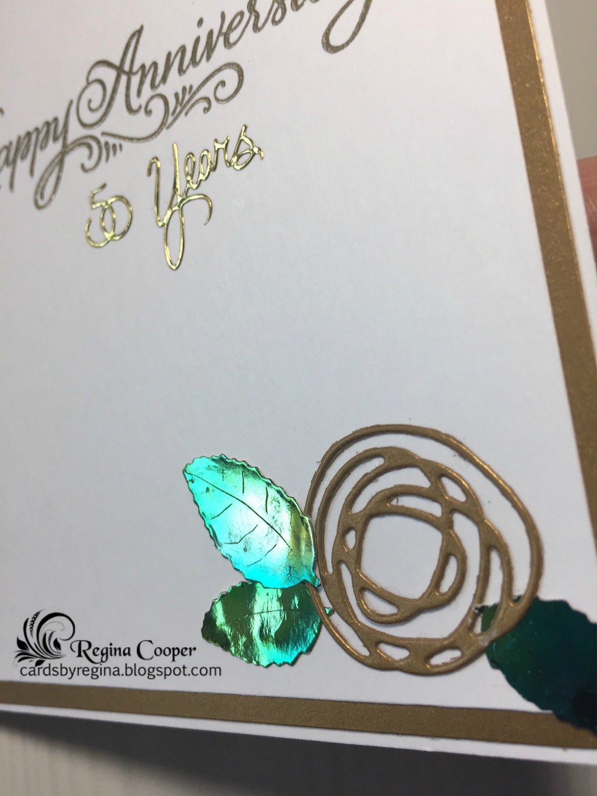 Cards By Regina: 50th Anniversary Card