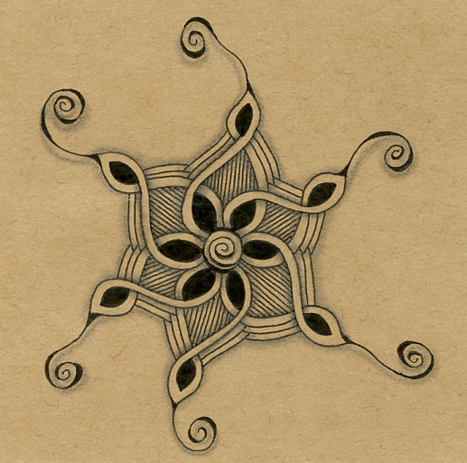 Time for Tangling: Today's Tangles - A few more Ratoons