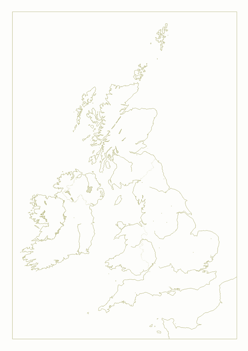 Download Maps Free: BLANK MAP of UK