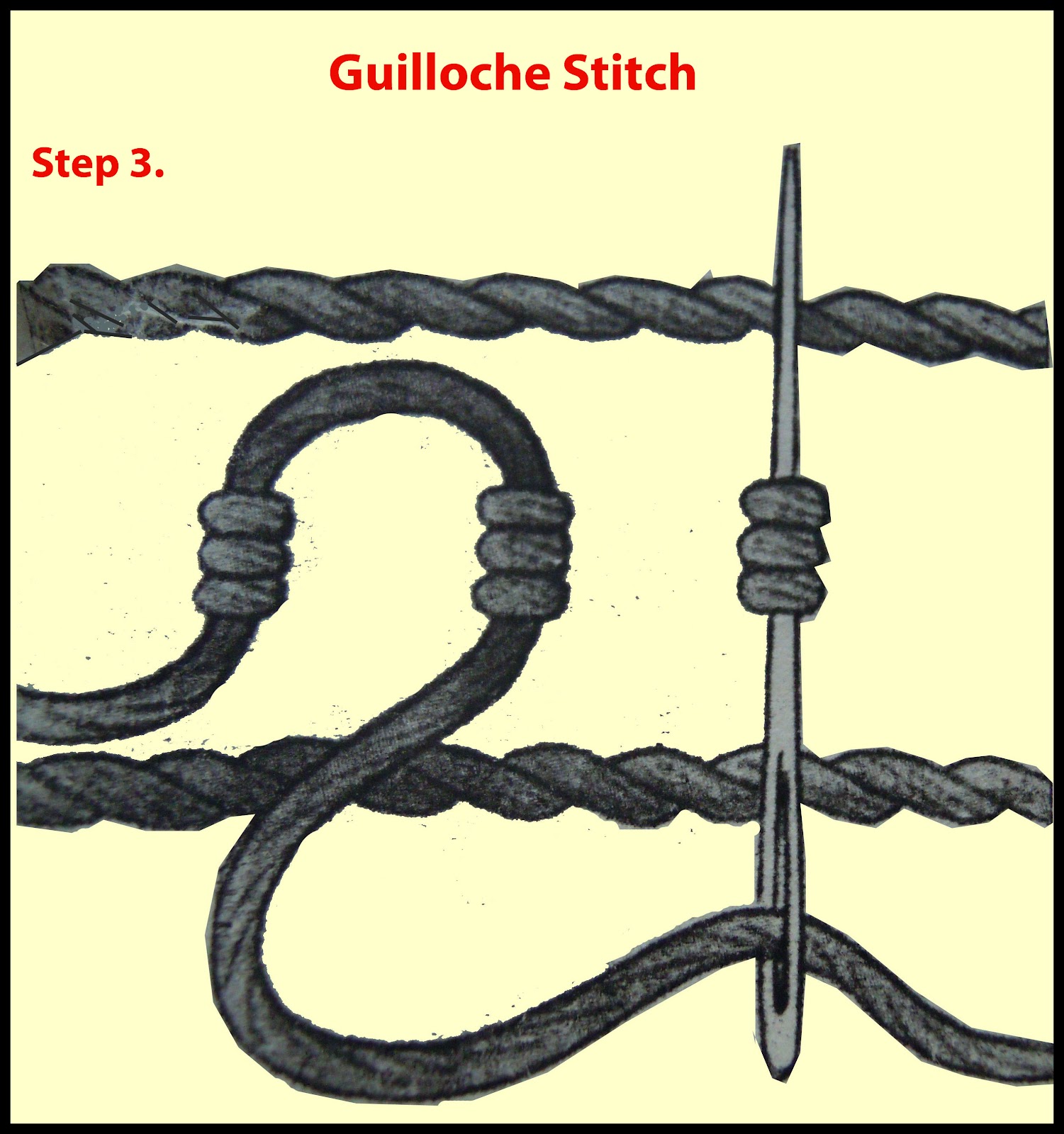Craft Ideas: Guilloche Stitch