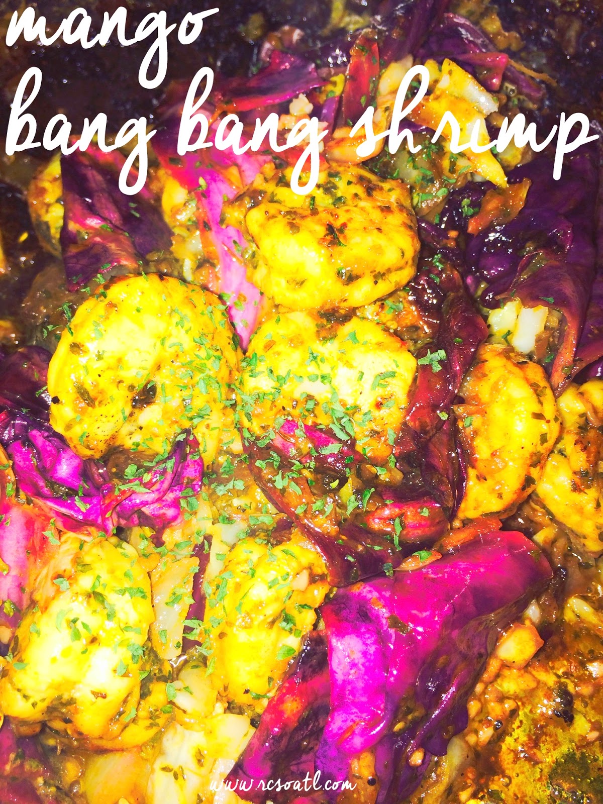 Real College Student of Atlanta: Mango Bang Bang Shrimp