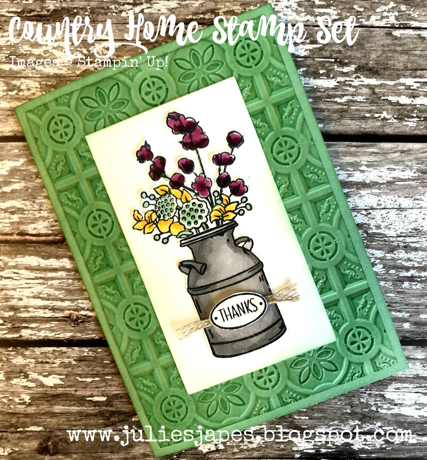 Julie Kettlewell - Stampin Up UK Independent Demonstrator - Order ...