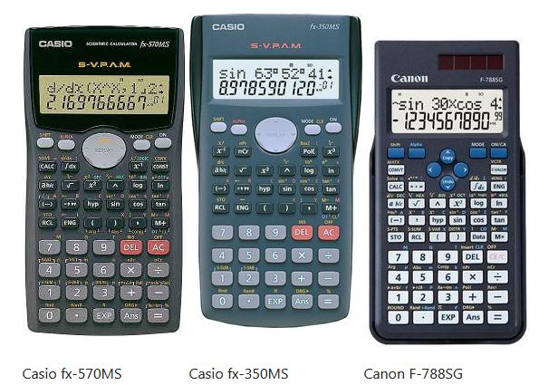 一個獨中生的分享: 独中统考及SPM允许使用的计算机型号(Scientific Calculator)