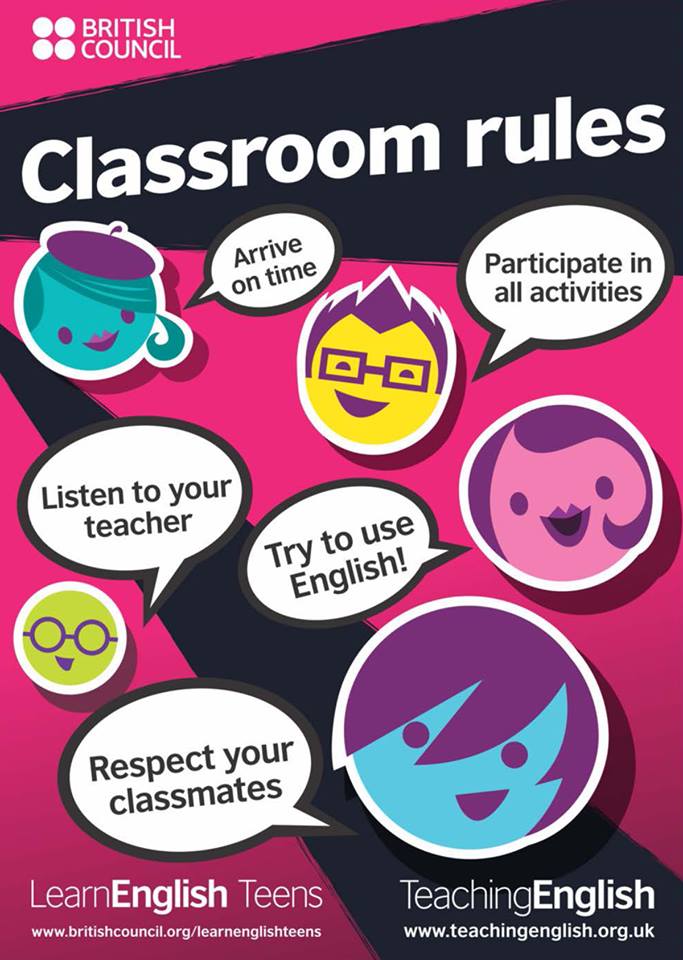 Click on: CLASSROOM RULES SUMMARY