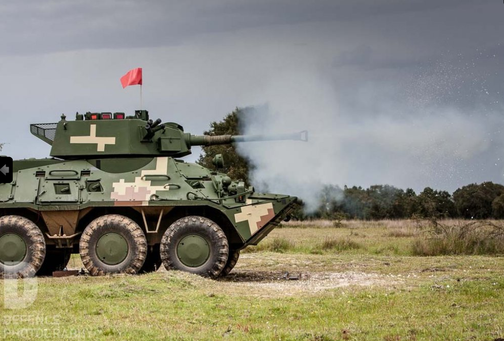 DEFENSE STUDIES: BTR-3E1 with 90mm CMI CSE90LP has been Tested in Thailand