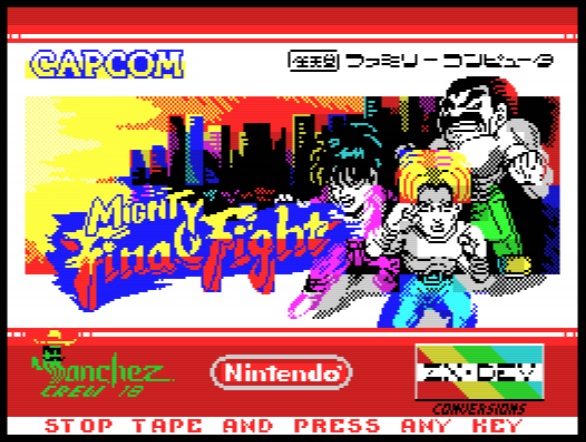 Indie Retro News: NES Beat Em Up Mighty Final Fight Arrives on the ZX ...