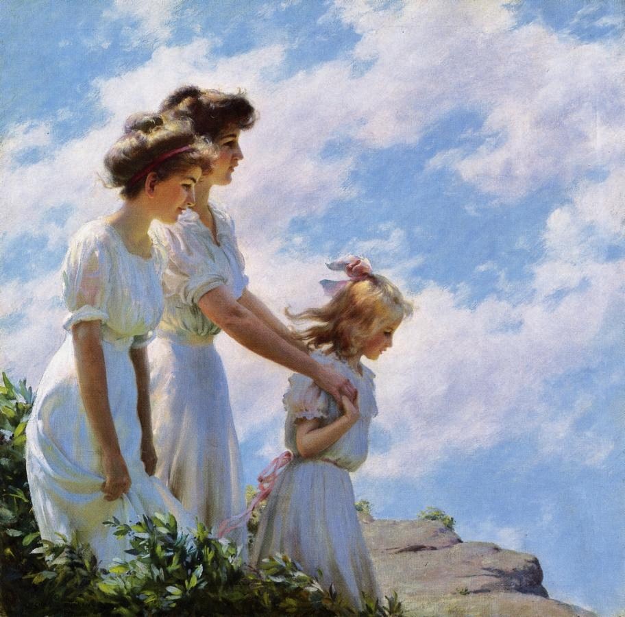 19th century American Paintings: Charles Courtney Curran