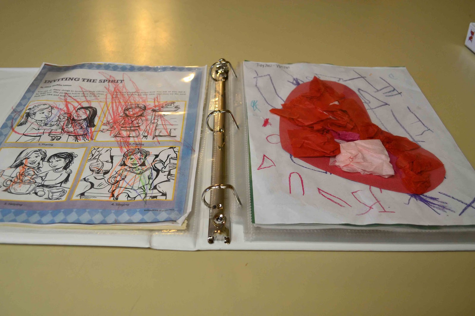 Babblings and More: Kids Art Storage Folder