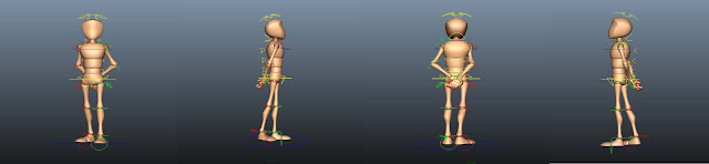 3D Animation for games: idle pose
