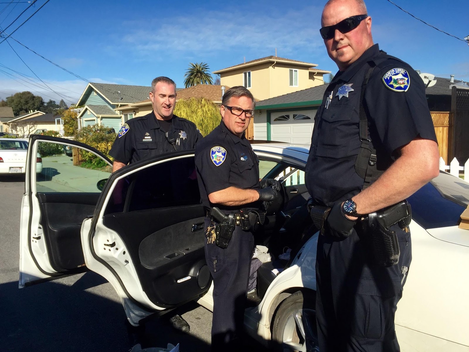 Santa Cruz Police: SCPD Patrol Officers Arrest Parolee with a firearm ...