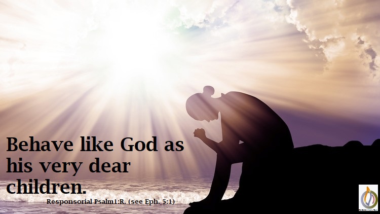 A 5-MINUTE OUTREACH: BEHAVE LIKE GOD.