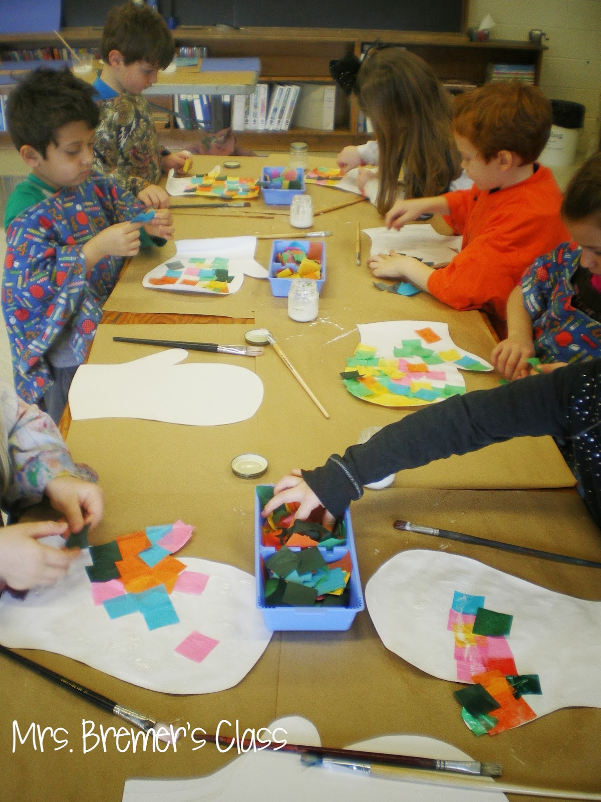 The Hat and The Mitten Art Lesson | Mrs. Bremer's Class