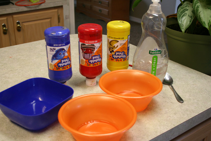 Capital B: Homemade Window Finger Paint