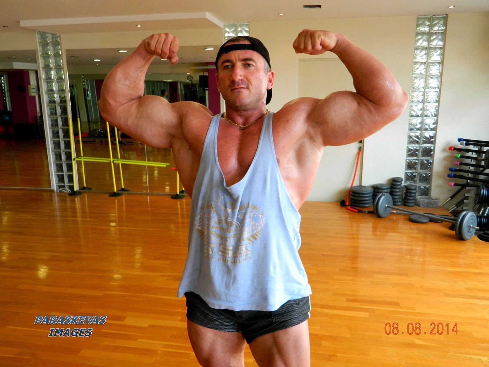 Greek Bodybuilders: Τριαντάφυλλος Μαραγγός - Master bodybuilding ...