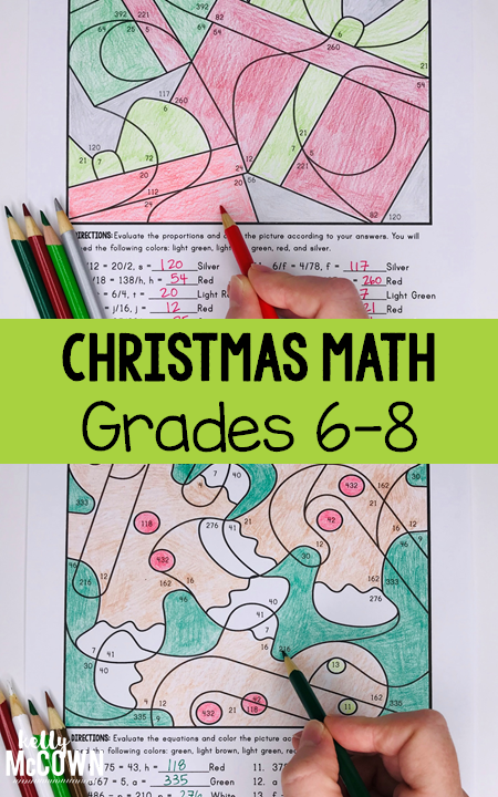 Kelly McCown Christmas Middle School Math Coloring Pages kelly-mccown-christmas-middle-school-math-coloring-pages