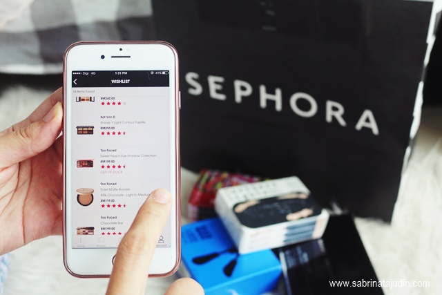 The Sephora - Beauty Shopping App in now available! | Sabrina Tajudin ...