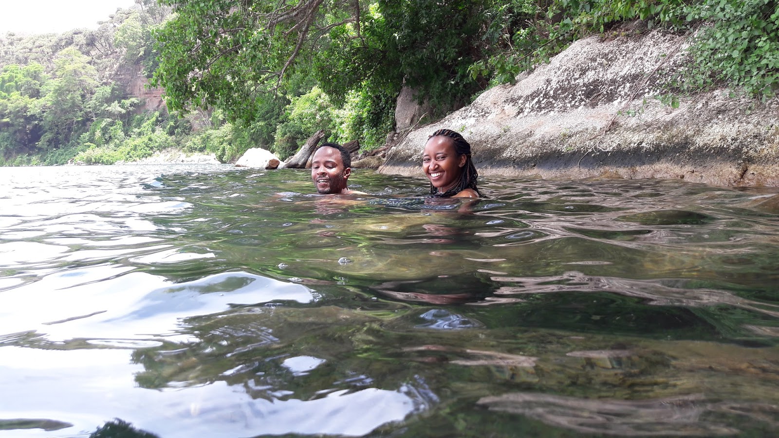 Amazing Tsavo West and Un-believable Swim in Lake Chala – Phine Safaris