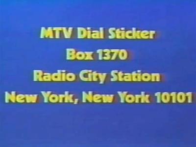 1976-1985: My Favorite Decade: The Revised First Hour of MTV (1981)