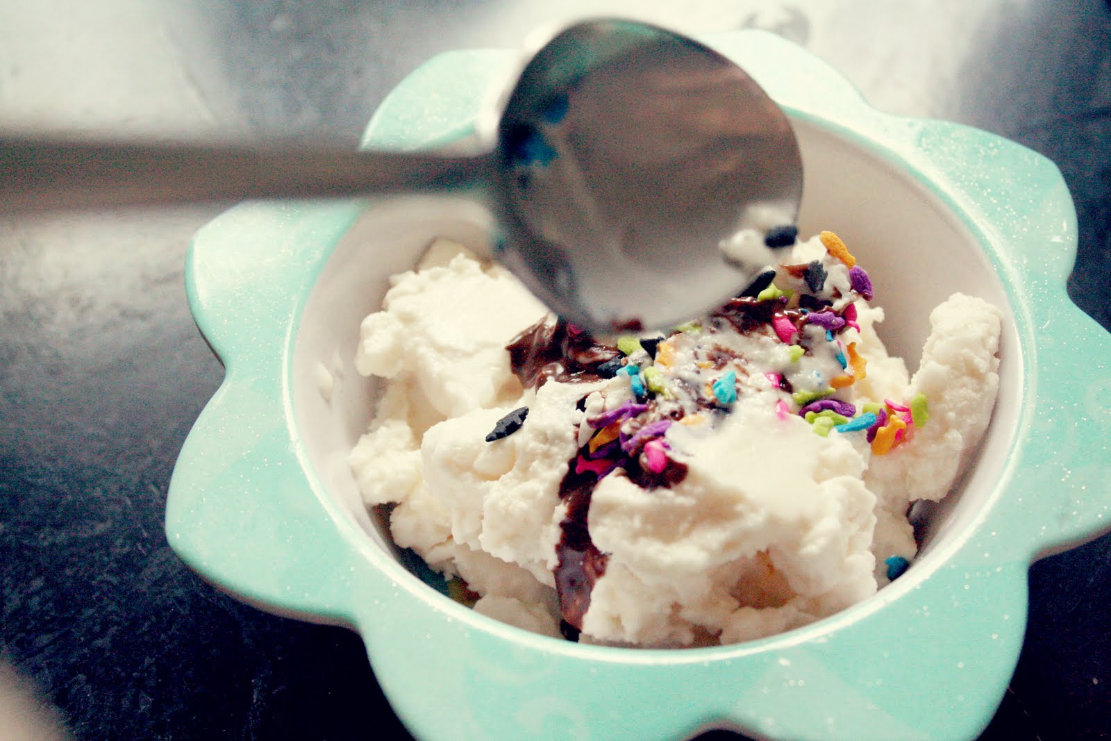 Buggie and Jellybean: What we ate Wednesday. {Ice Cream in a Bag}