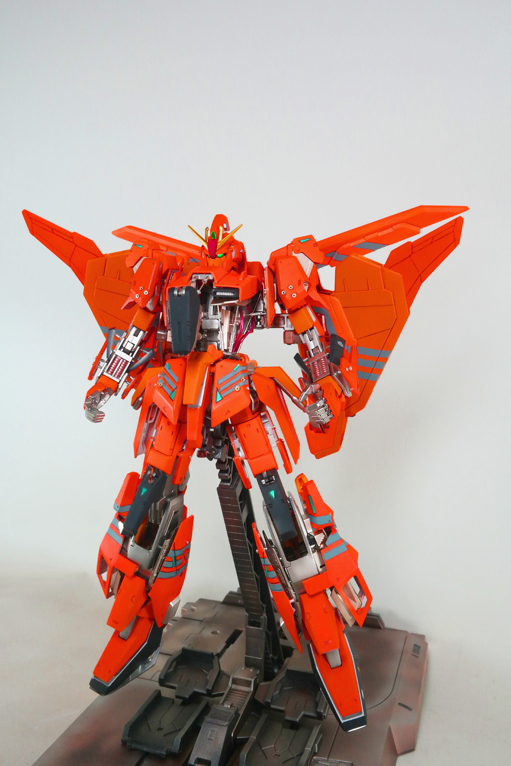 GUNDAM GUY: P-Bandai: MG 1/100 Gray Zeta Gundam 'Open Hatch' - Custom Build