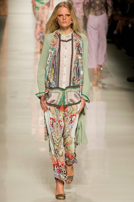 Smartologie: Etro Spring/Summer 2014 - Milan Fashion Week