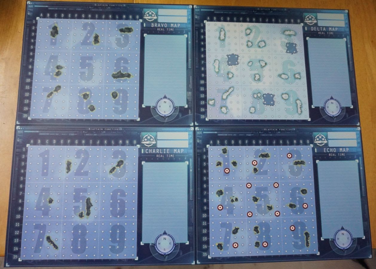 Hiew's Boardgame Blog: Captain Sonar