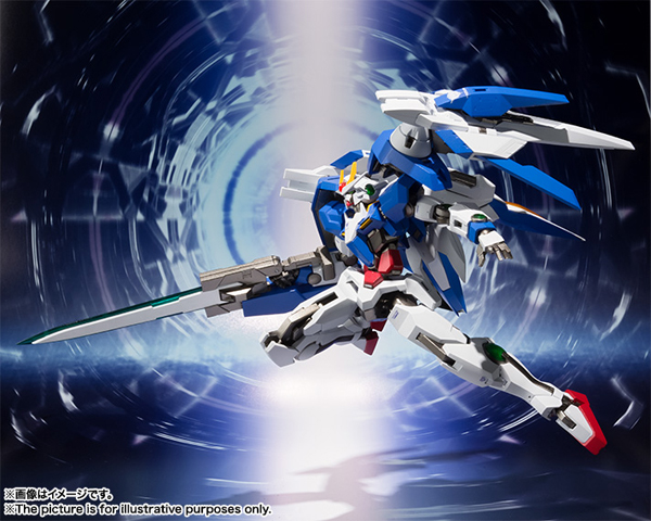 Mobile Suit Gundam 00 - Double O-Riser + GN Sword III METAL ROBOT ...