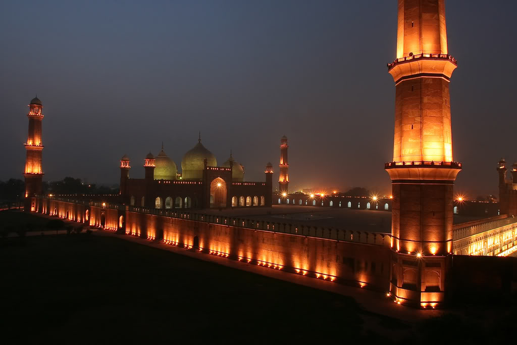 aatidk: Badshahi Mosque 1673AD Lahore World Heritage Site By UNESCO ...