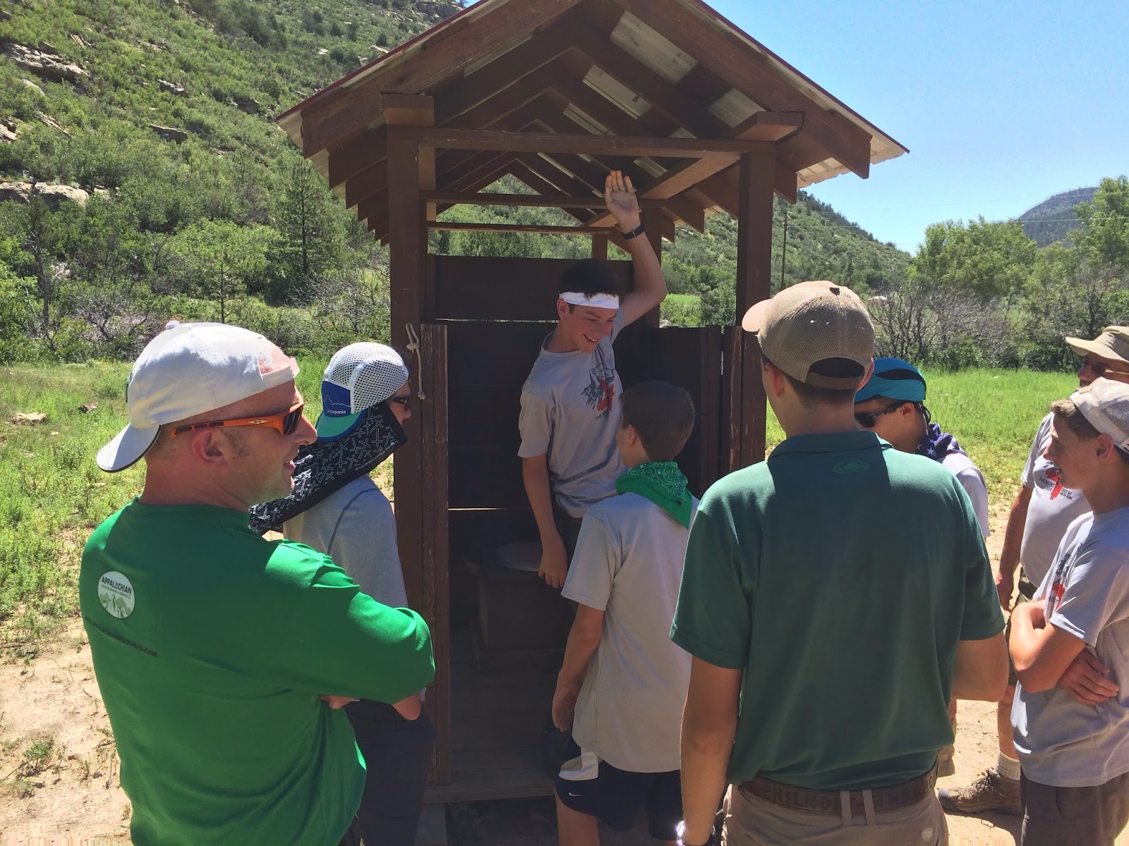 scott's ravings: Philmont Scout Ranch - Day One - Six Mile Gate to ...