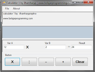 Create Calculator With Visual Studio 2012 | VB.Net Calculator