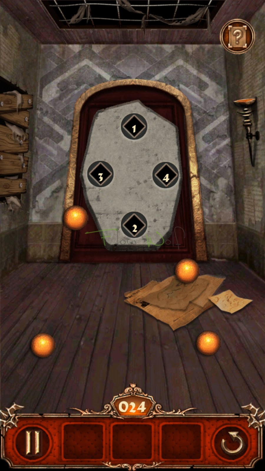 Escape Action - level 24 - Solution - Walkthrough 1app4me - Solution Jeux 1app4me